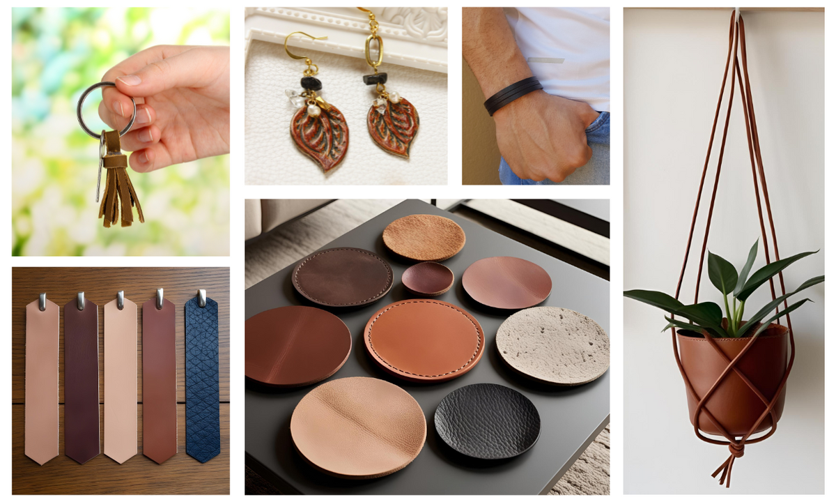 Turning Leather Scraps into Useful Creations — Leather Unlimited