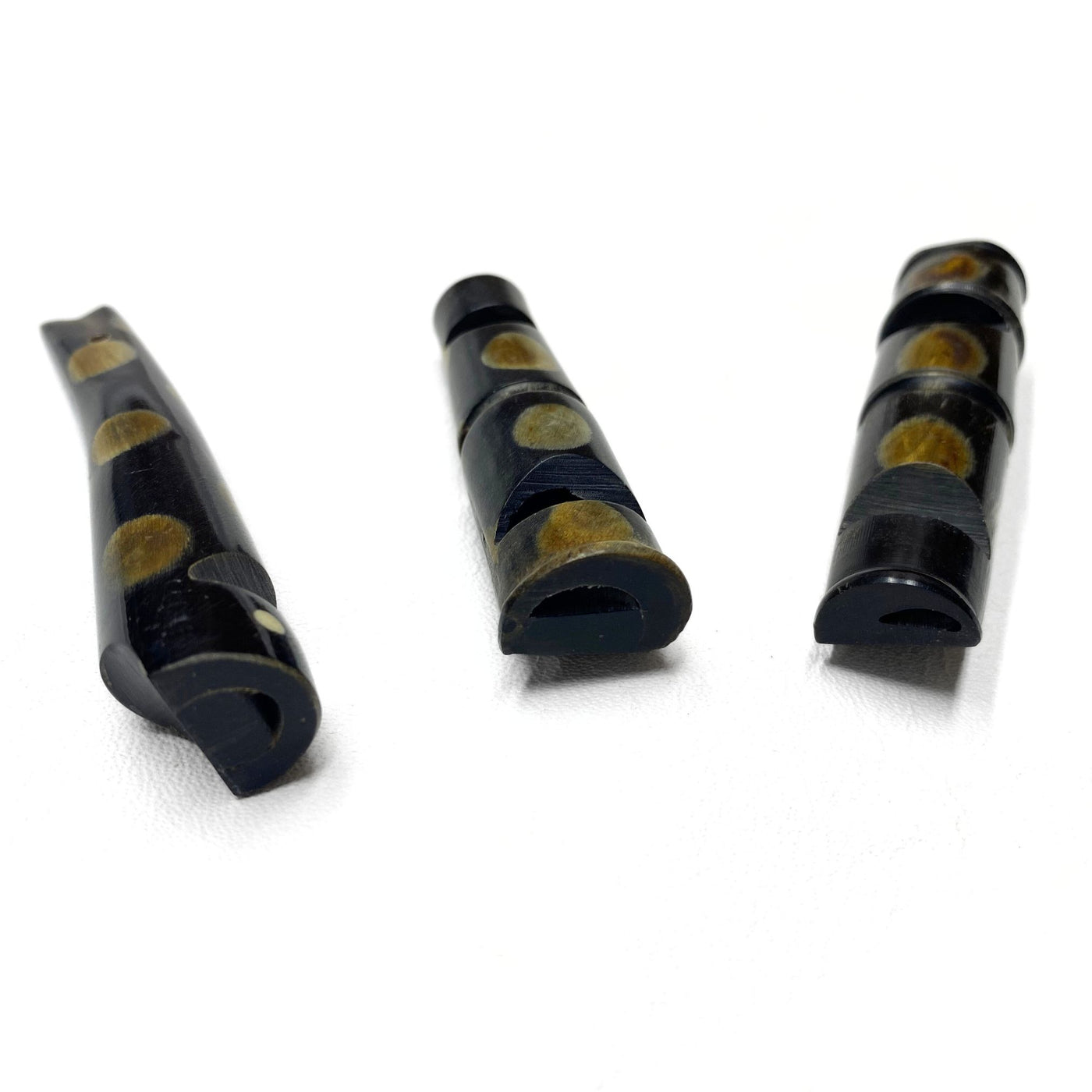 Camp Horn Whistles - Set of 3 Rustic Whistles — Leather Unlimited