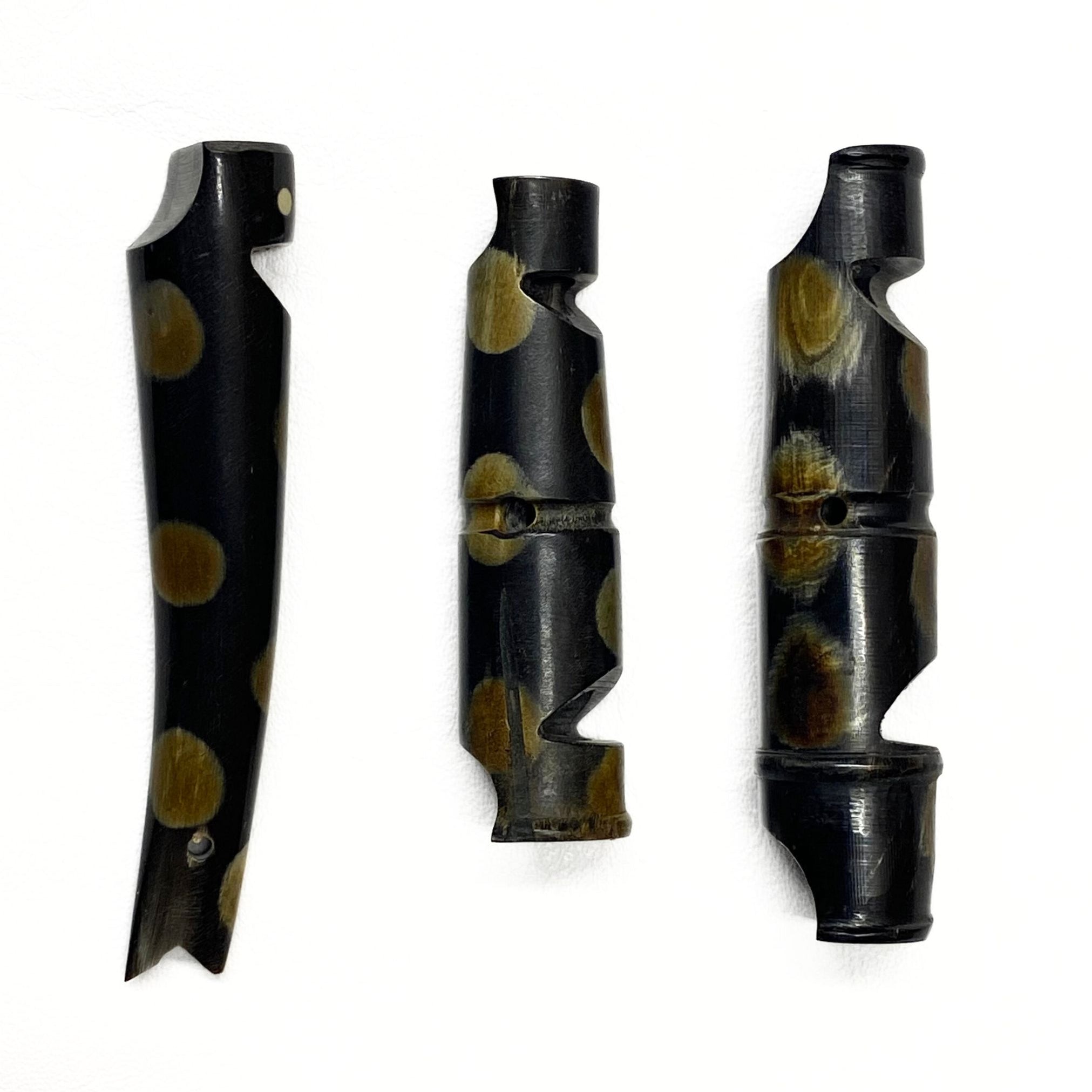 Camp Horn Whistles - Set of 3 Rustic Whistles — Leather Unlimited
