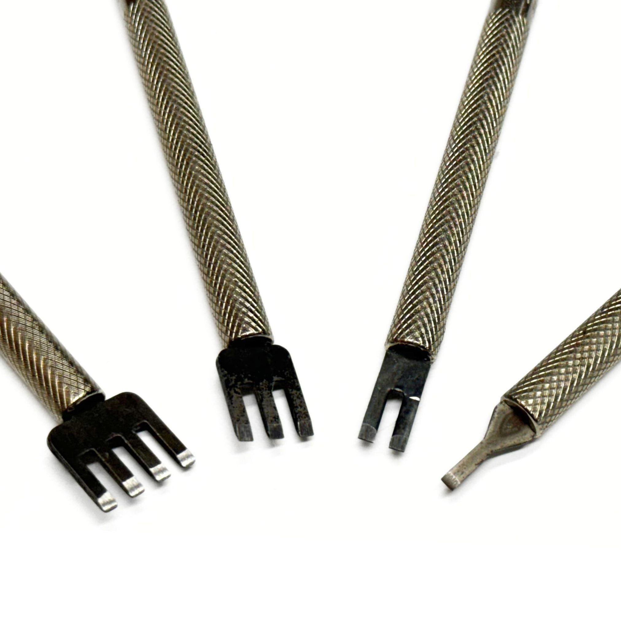 Thonging Chisel Leather Craft Tools - 4 Prong - 3 Prong - 2 Prong - 1 ...