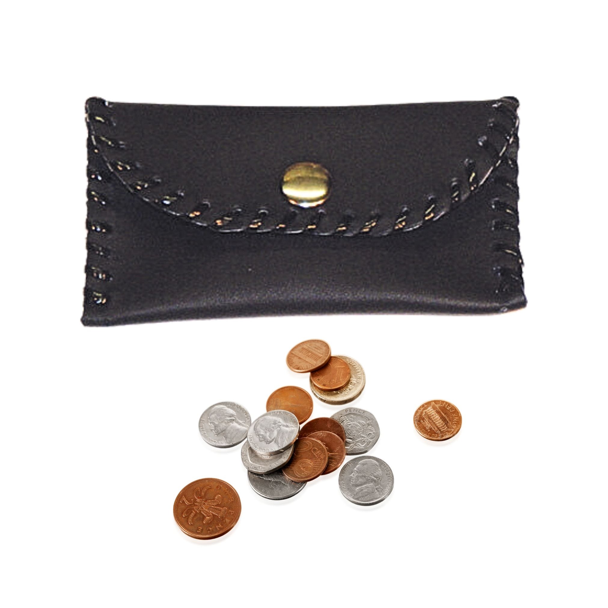 Make Your Own Leather Coin Purse Kit - DIY Leather Accessory — Leather ...