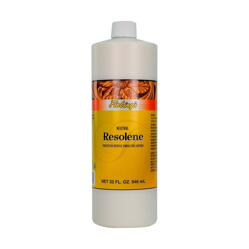 Fiebing's Acrylic Resolene Leather Top Finish and Protector - Neutral ...