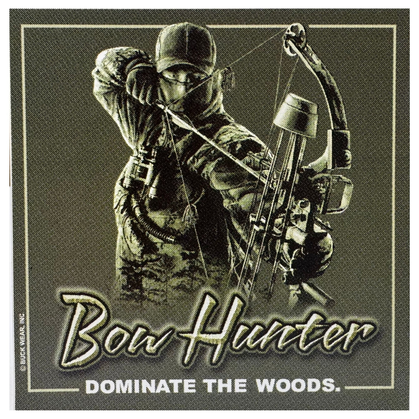 Hunting Themed Decals - 4" x 4" Hunter Sportsman Decals — Leather Unlimited