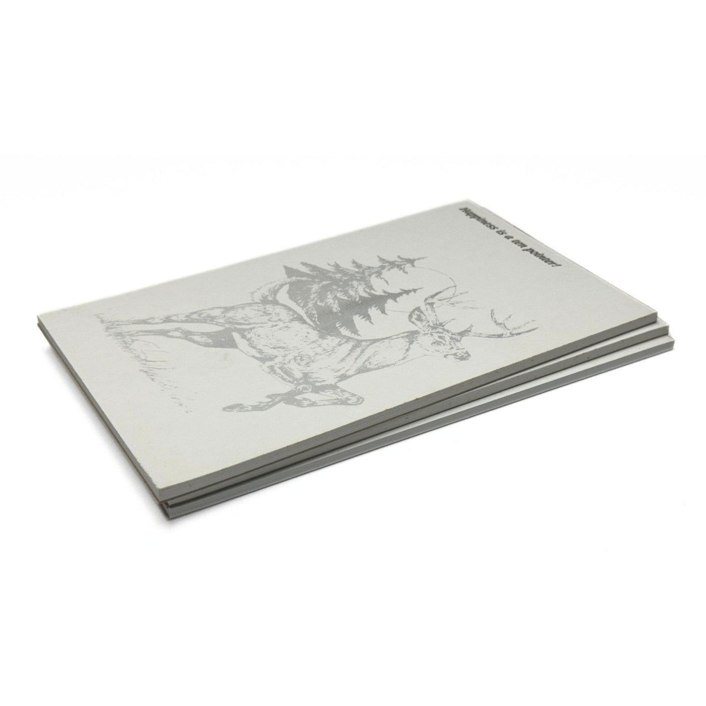 Ten Pointer Buck Whitetail Deer Memo Pads - 3 Pack of Notepads ...