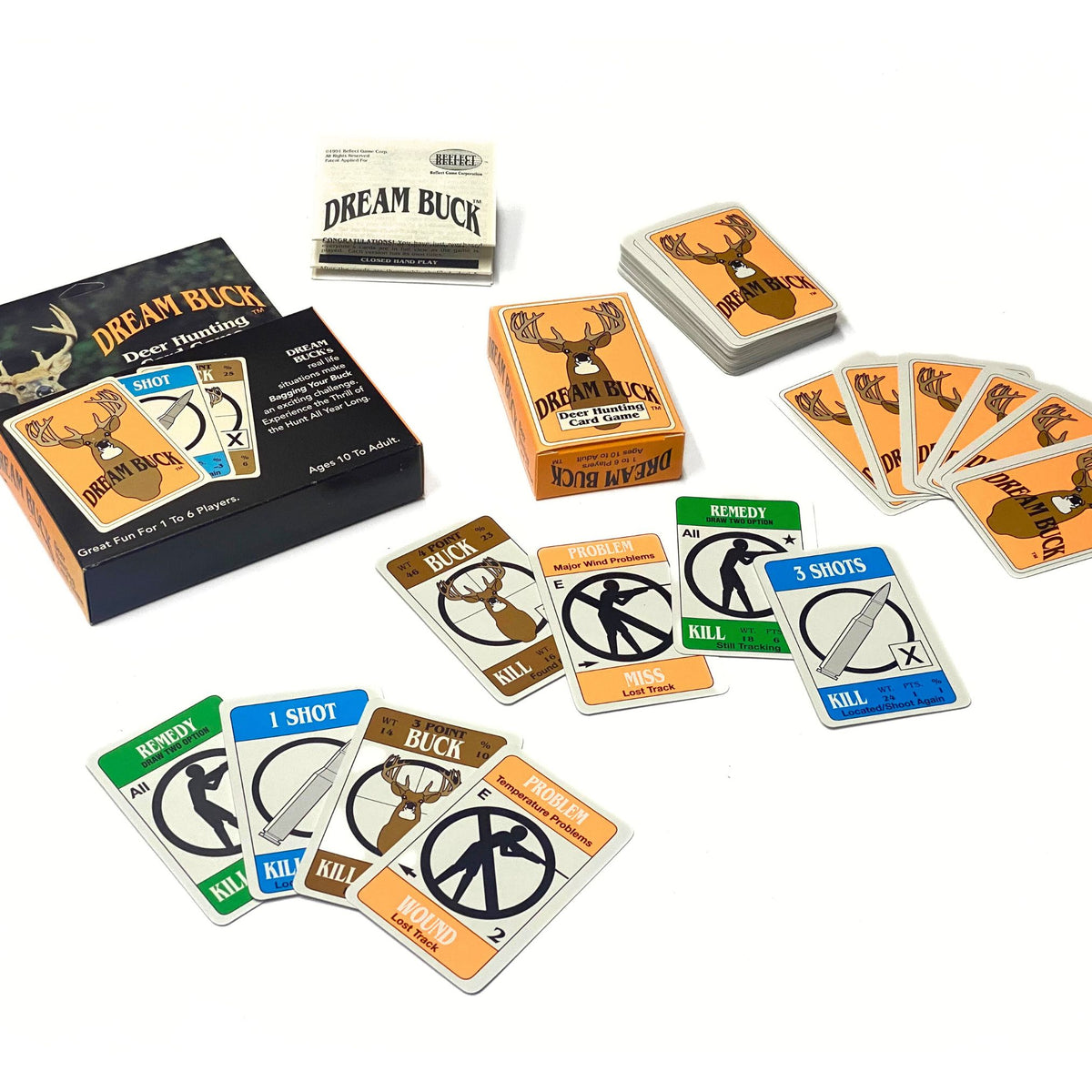 Dream Buck Card Game - Hunting Themed Deck of Cards — Leather Unlimited