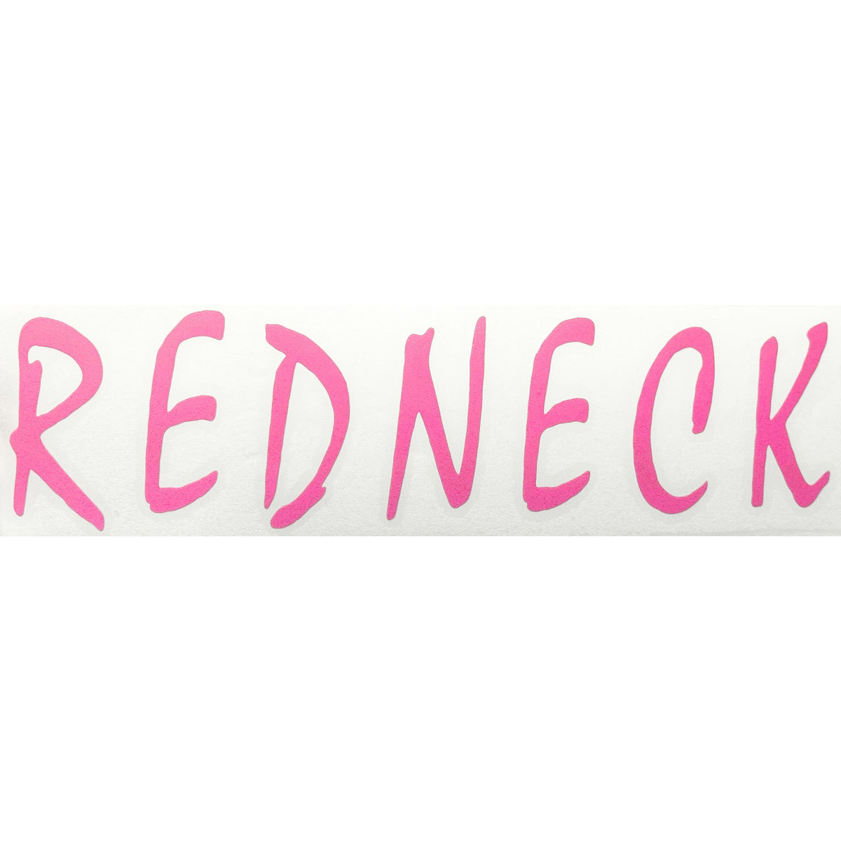 Pink Redneck Decal - Vinyl Sign for Trucks, Cars, Boats, and More ...