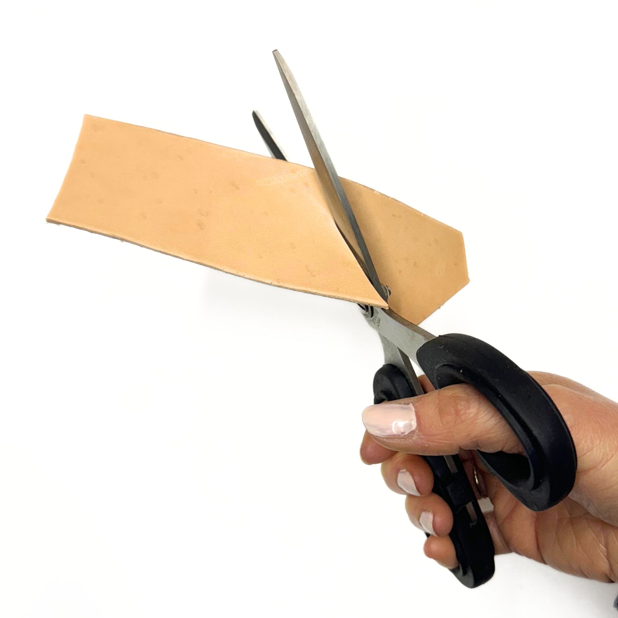 Super Sharp Stainless Steel Professional Leather & Sewing Scissors ...