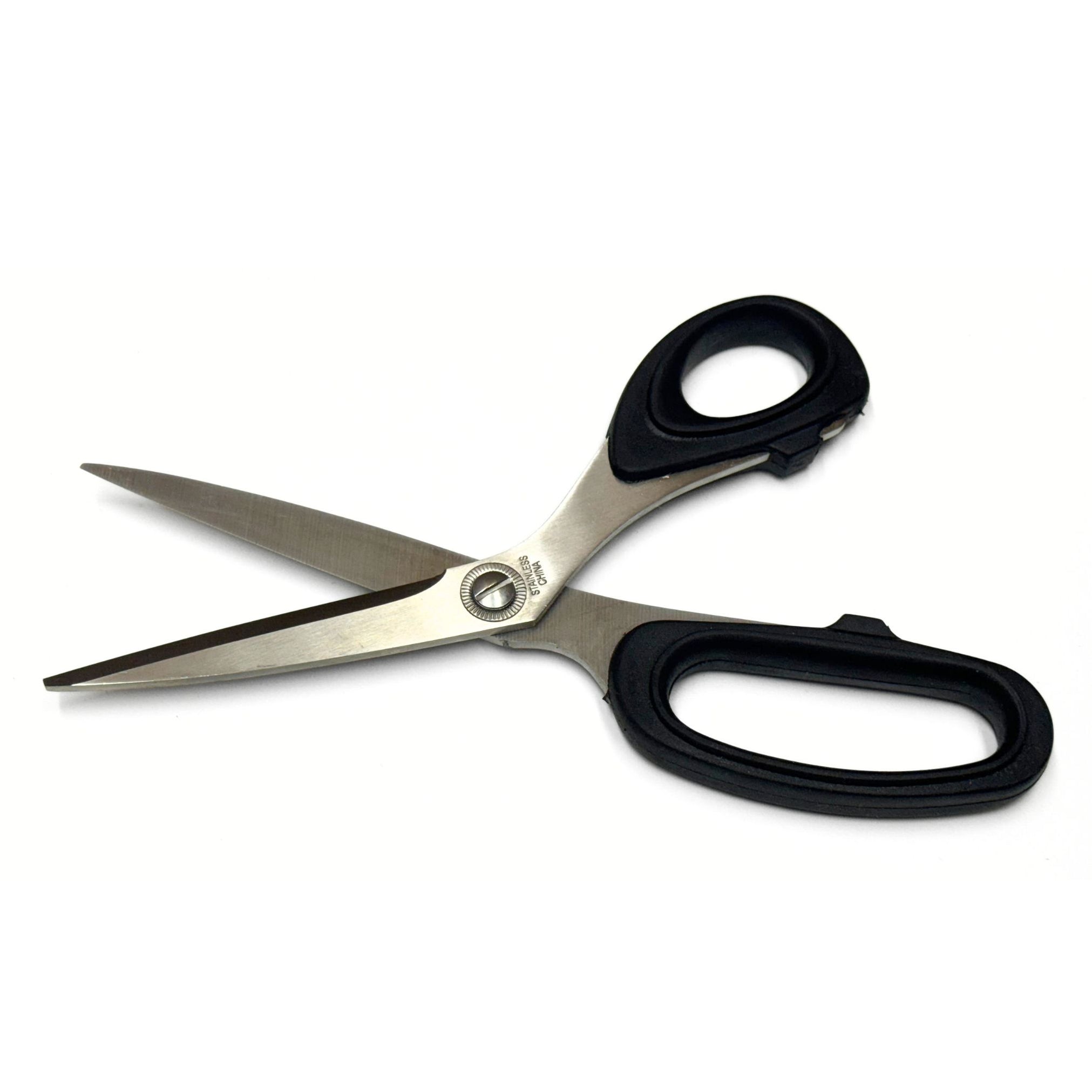 Super Sharp Stainless Steel Professional Leather & Sewing Scissors ...
