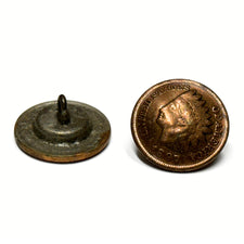 Domed Genuine Indian Head Penny Craft Accents - Button, Rivet, Snap ...