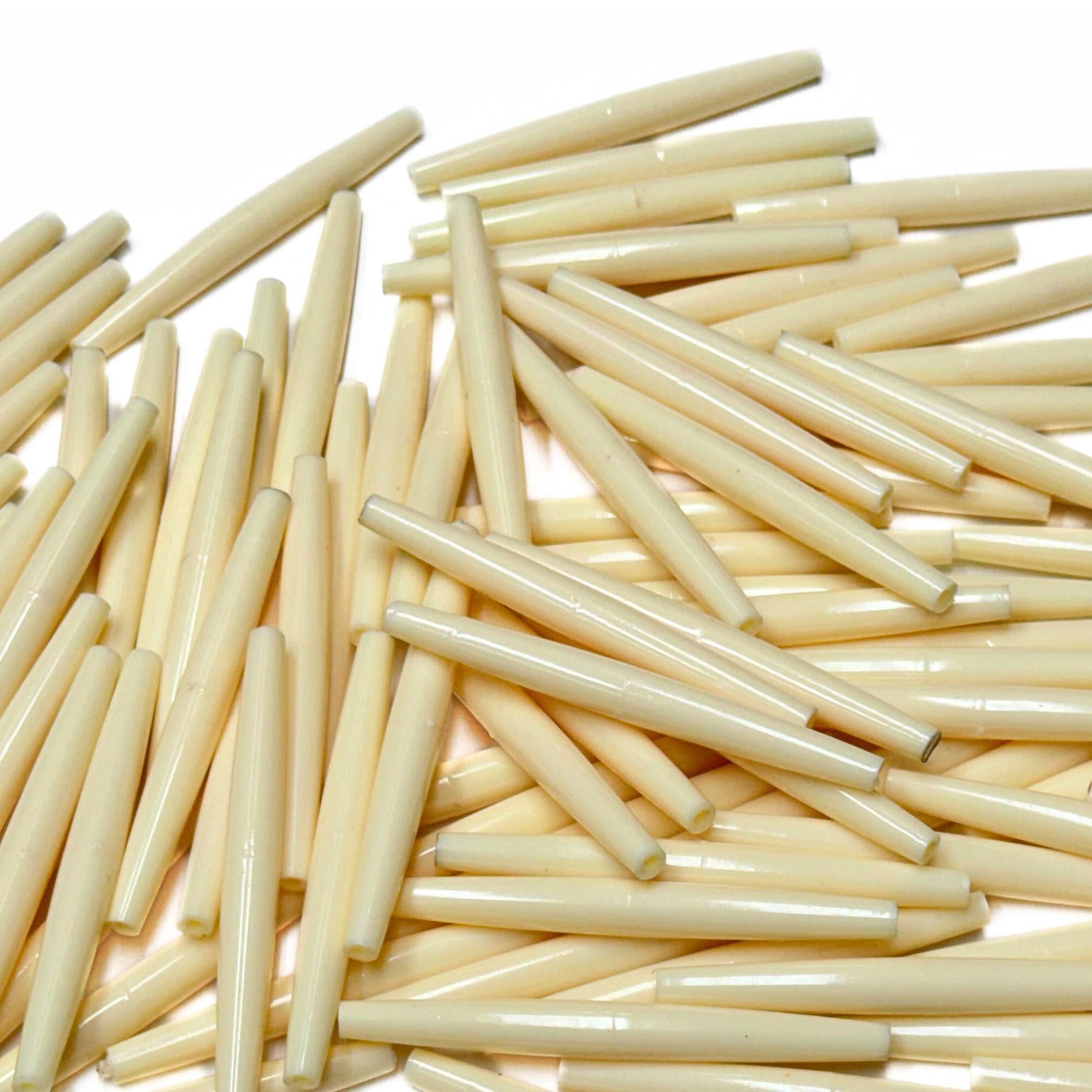 Hair Pipe Bone Beads - Native American Style Imitation Bone Jewelry Su ...