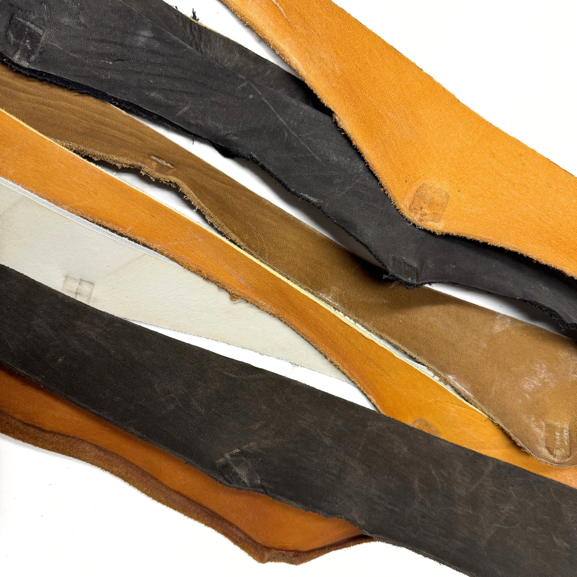 Lace Backbone Leather Pieces - 5 lb. bag — Leather Unlimited