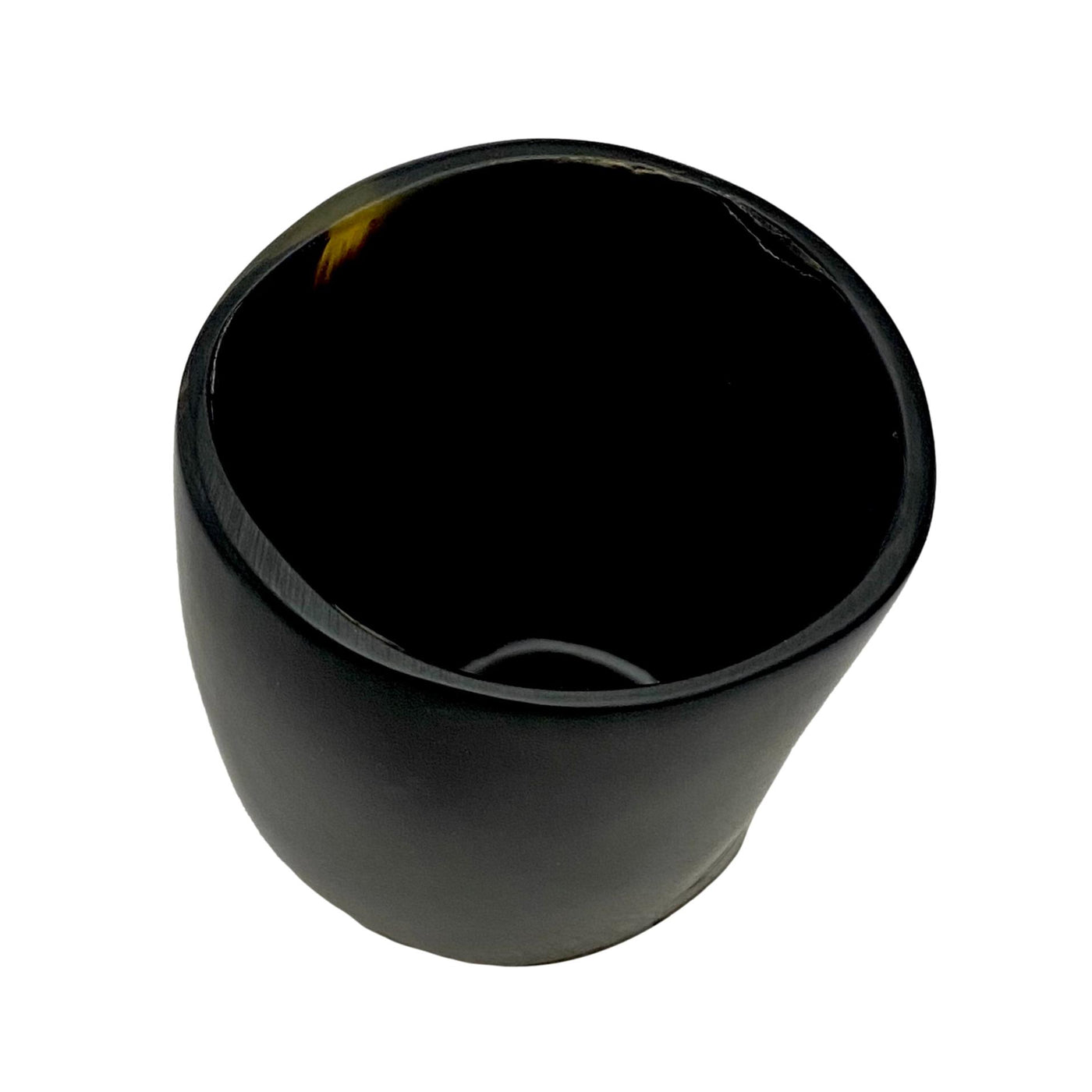 3 to 3.5 inch Polished Buffalo Horn Cup - Viking Grog Drinking Cup ...