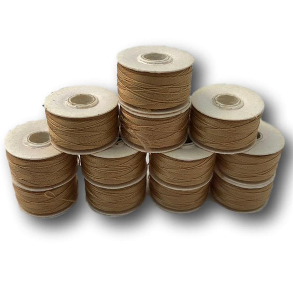 Prewound Sewing Bobbins - White - Brown - Black - Tan — Leather Unlimited