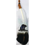 Beautiful Hand Painted Wildlife Themed Feathers — Leather Unlimited