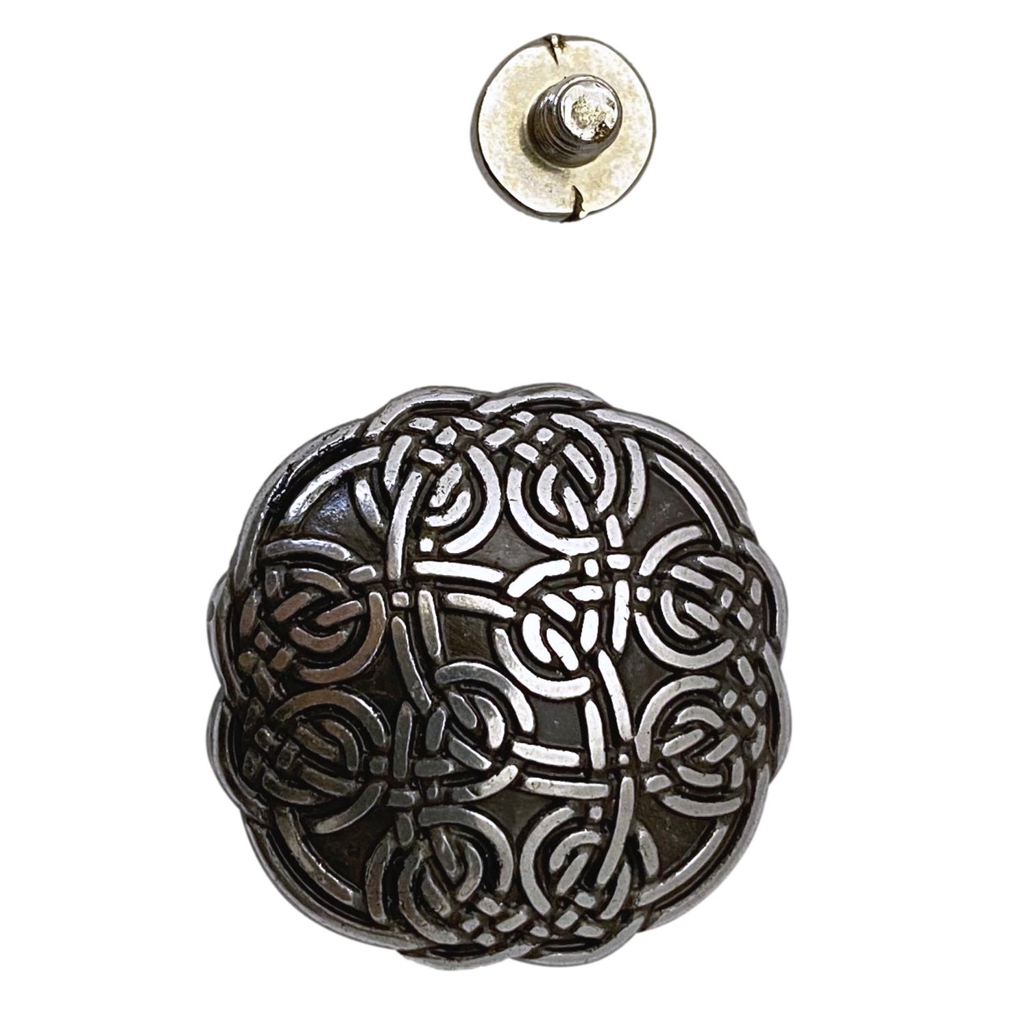 4 Pack Intricate Celtic Knot Screw Back Conchos - 1 1/4" — Leather ...