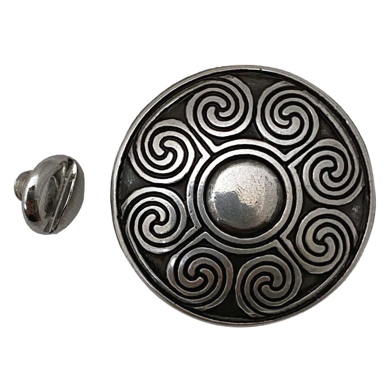 4 Pack Celtic Design Screw Back Conchos - 1 1/4" — Leather Unlimited
