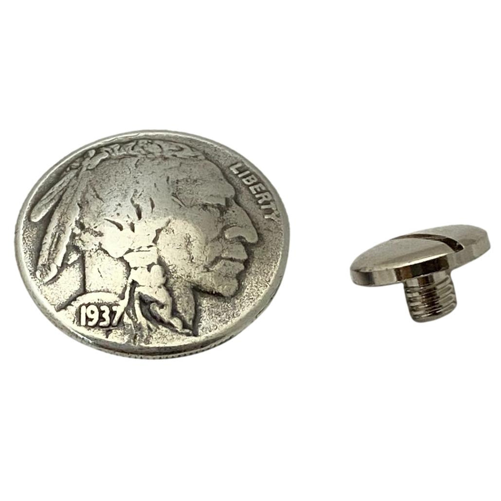 4 Pack Indian Head and Buffalo Nickel Screw Back Conchos - 3/4 ...