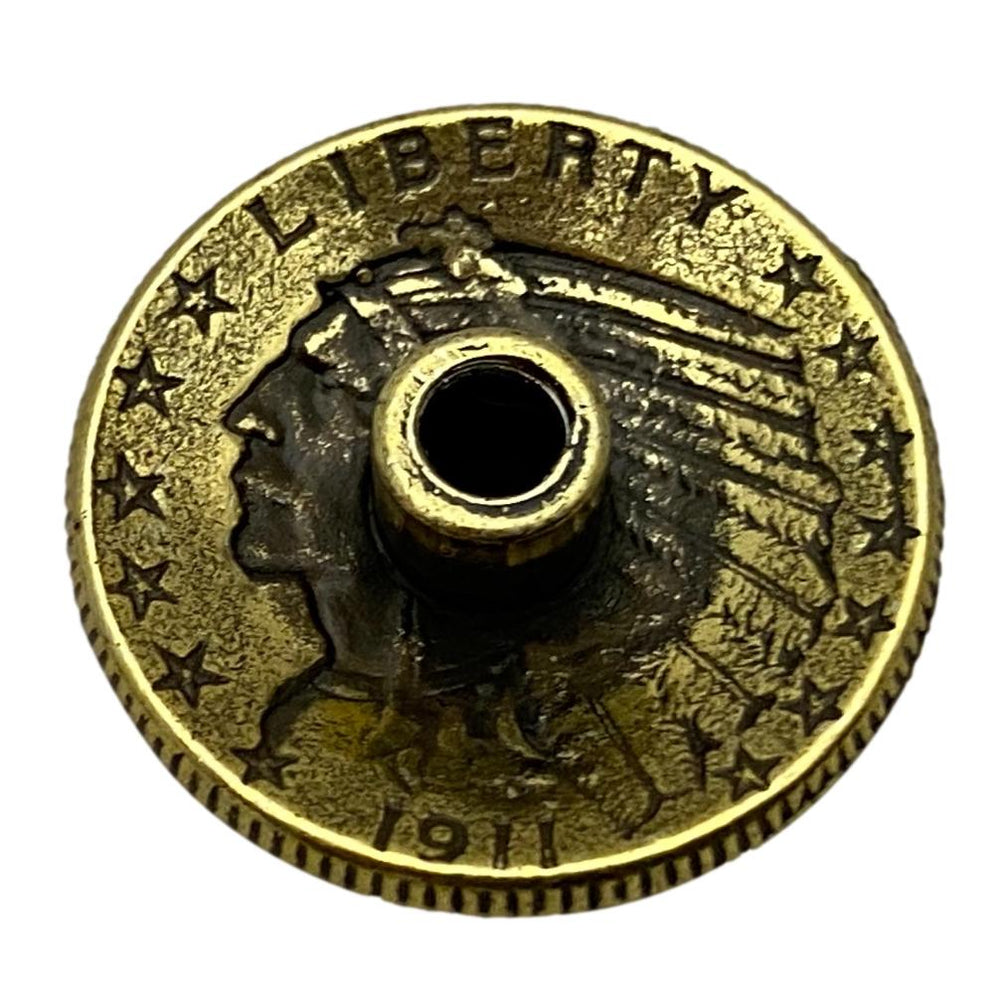 Gold Eagle Screw Back Conchos - 3/4" - 4 pack — Leather Unlimited