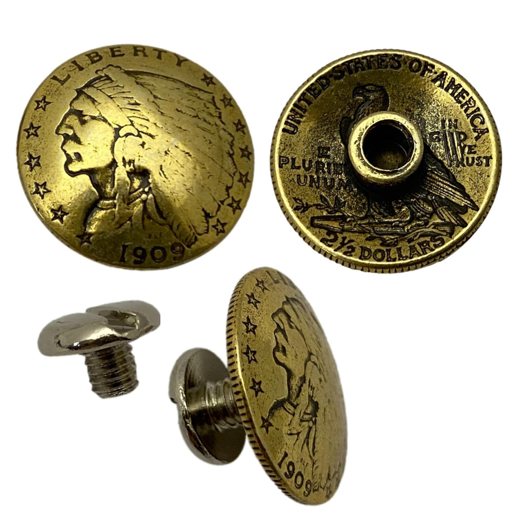 Conchos & Badges — Leather Unlimited