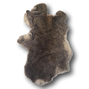 Genuine Natural Tanned Rabbit Skin Fur Pelt — Leather Unlimited