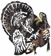 Turkey Camo Decal — Leather Unlimited