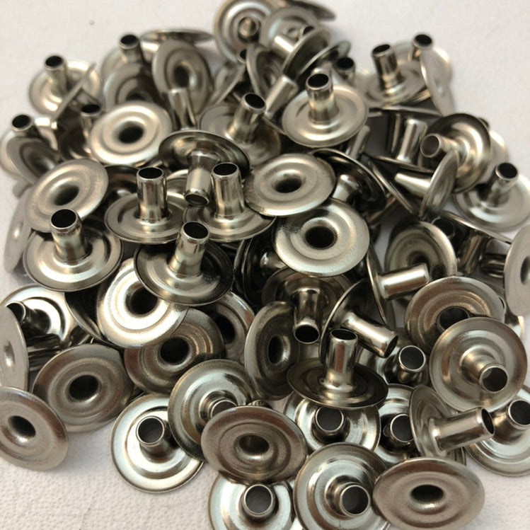 100 Heavy Duty Nickel Snaps for Leather Crafts — Leather Unlimited