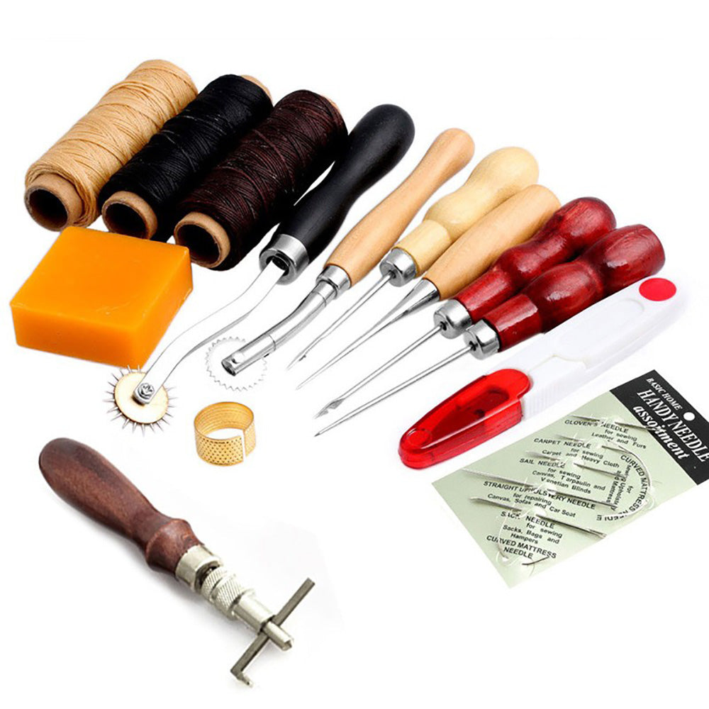 13 Piece Leather Craft Stitching Set — Leather Unlimited