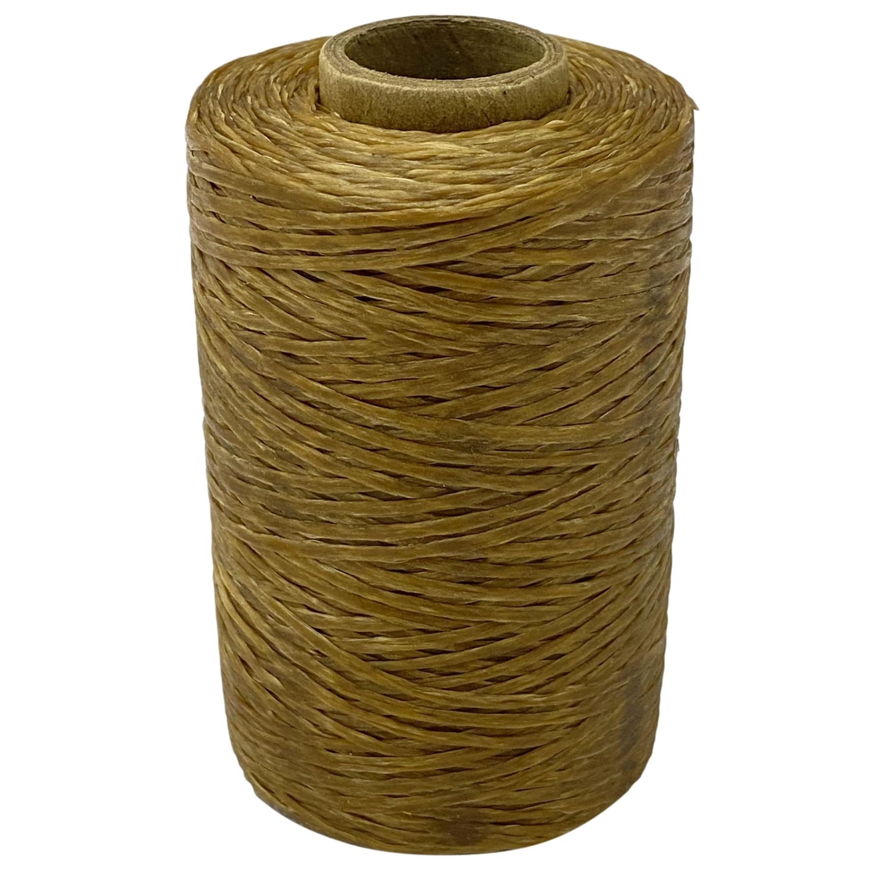 Natural Simulated Sinew Spool - 300 yards - Varied Browns — Leather ...